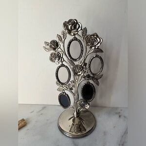 Godinger | Accents | Vintage Silver Plated Roses Family Pictures Tree ...